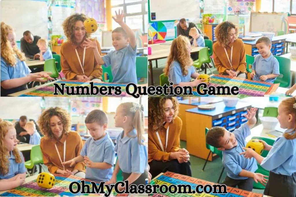 45 Fun Numbers Question Game - OhMyClassroom.com