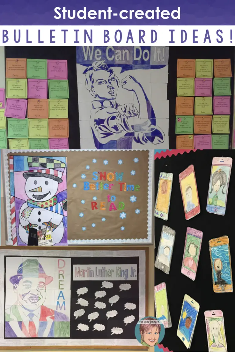 25 Inspiring Art Room Bulletin Board Ideas on a Budge You'll love it ...