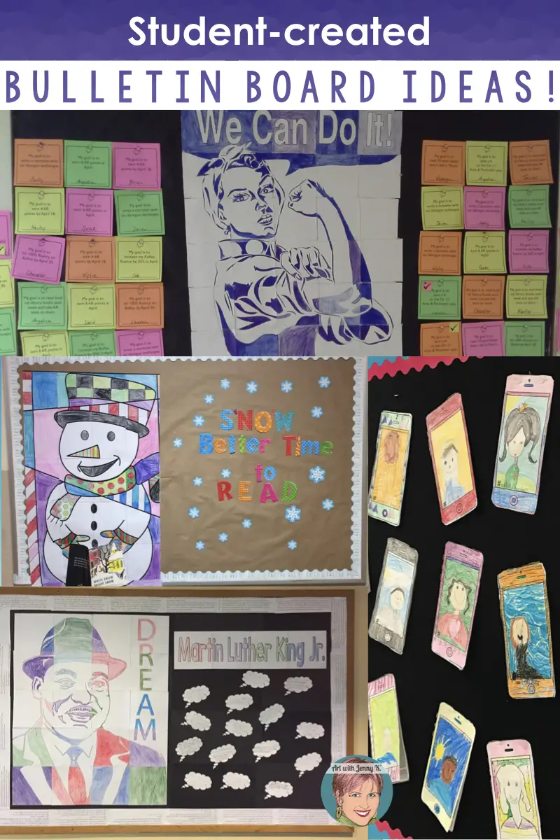 25 Inspiring Art Room Bulletin Board Ideas on a Budge You'll love it ...