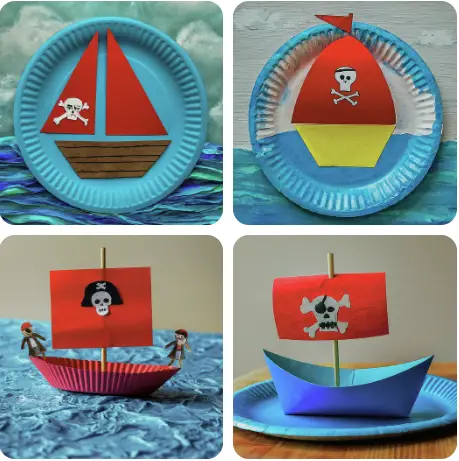 20 Fun Pirate Crafts for Kids - OhMyClassroom.com