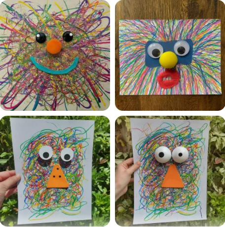25 Scribble Art Projects for Kids - OhMyClassroom.com