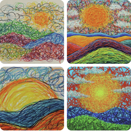 25 Scribble Art Projects for Kids – OhMyClassroom.com