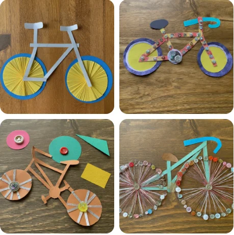 20 Bicycle Crafts for Kids - OhMyClassroom.com
