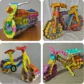 20 Bicycle Crafts for Kids - OhMyClassroom.com