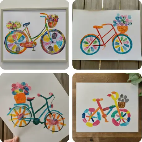 20 Bicycle Crafts for Kids - OhMyClassroom.com