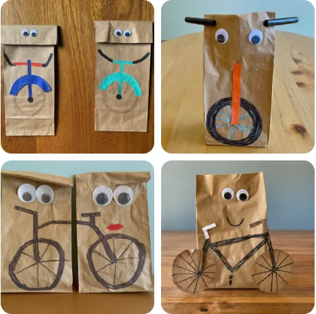 20 Bicycle Crafts for Kids - OhMyClassroom.com