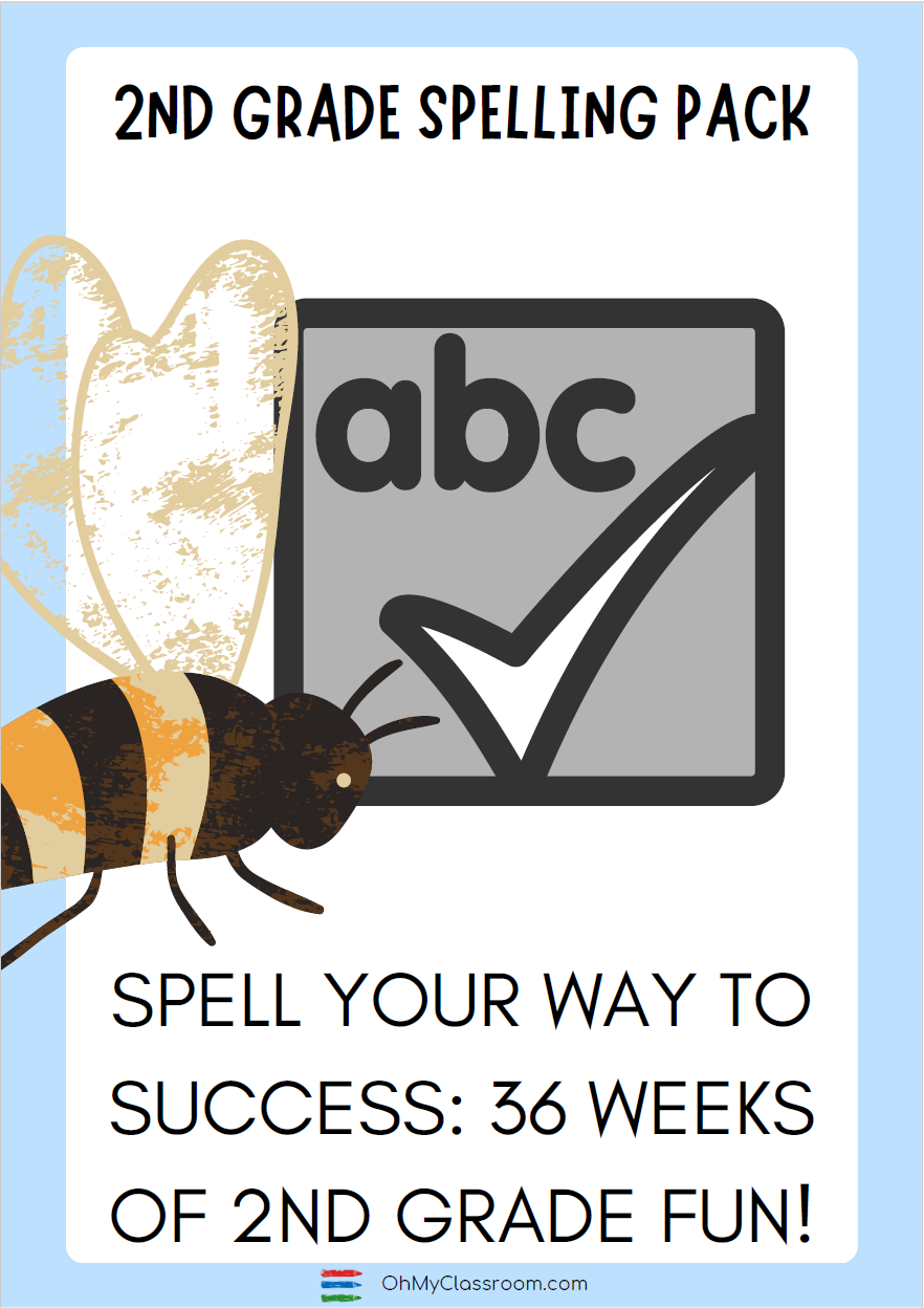 Free Second Grade Spelling Worksheets | Fun Grade Spelling Activities ...